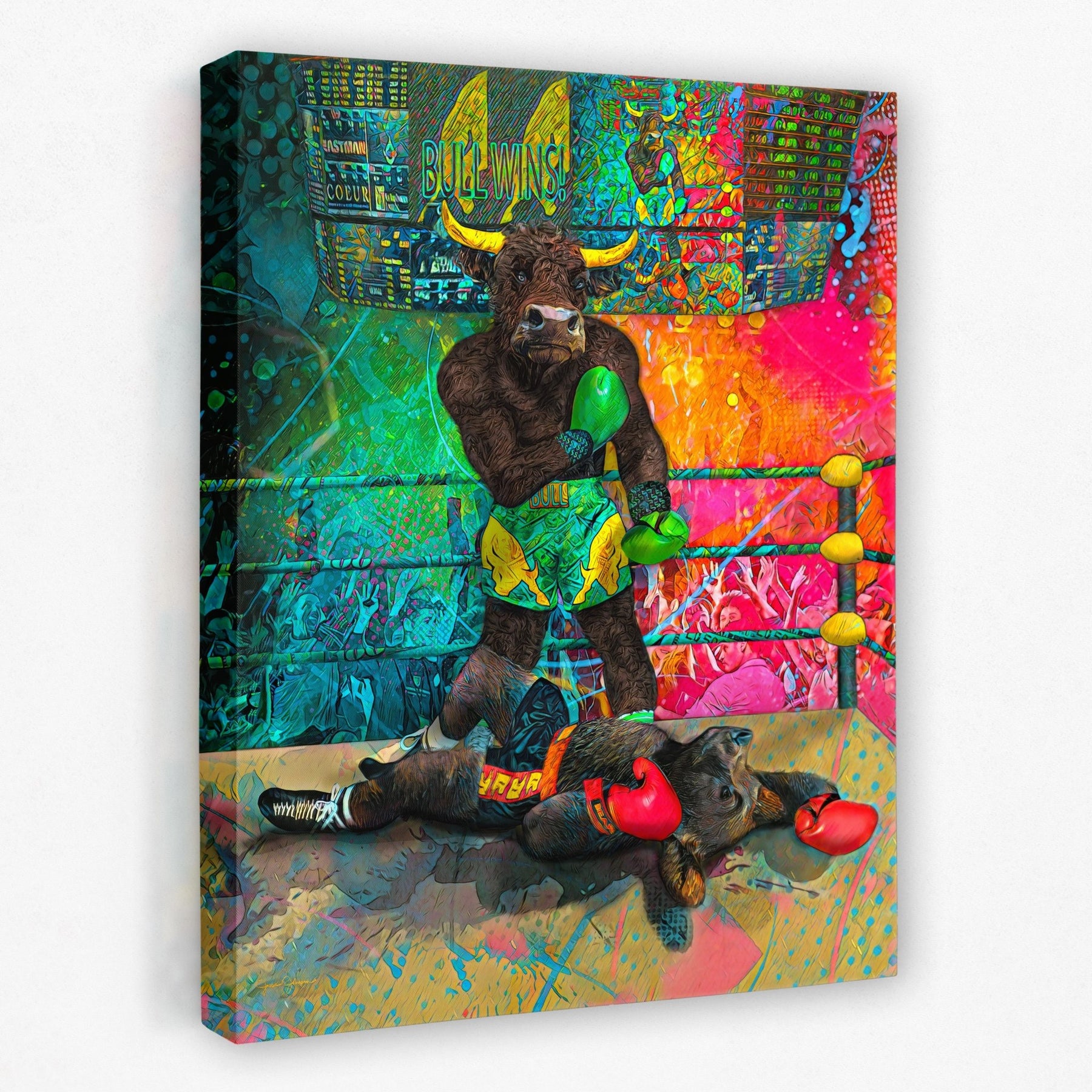 The Dope Art - Original Canvas Wall Art - Artist Jesse Johnson - Thedopeart